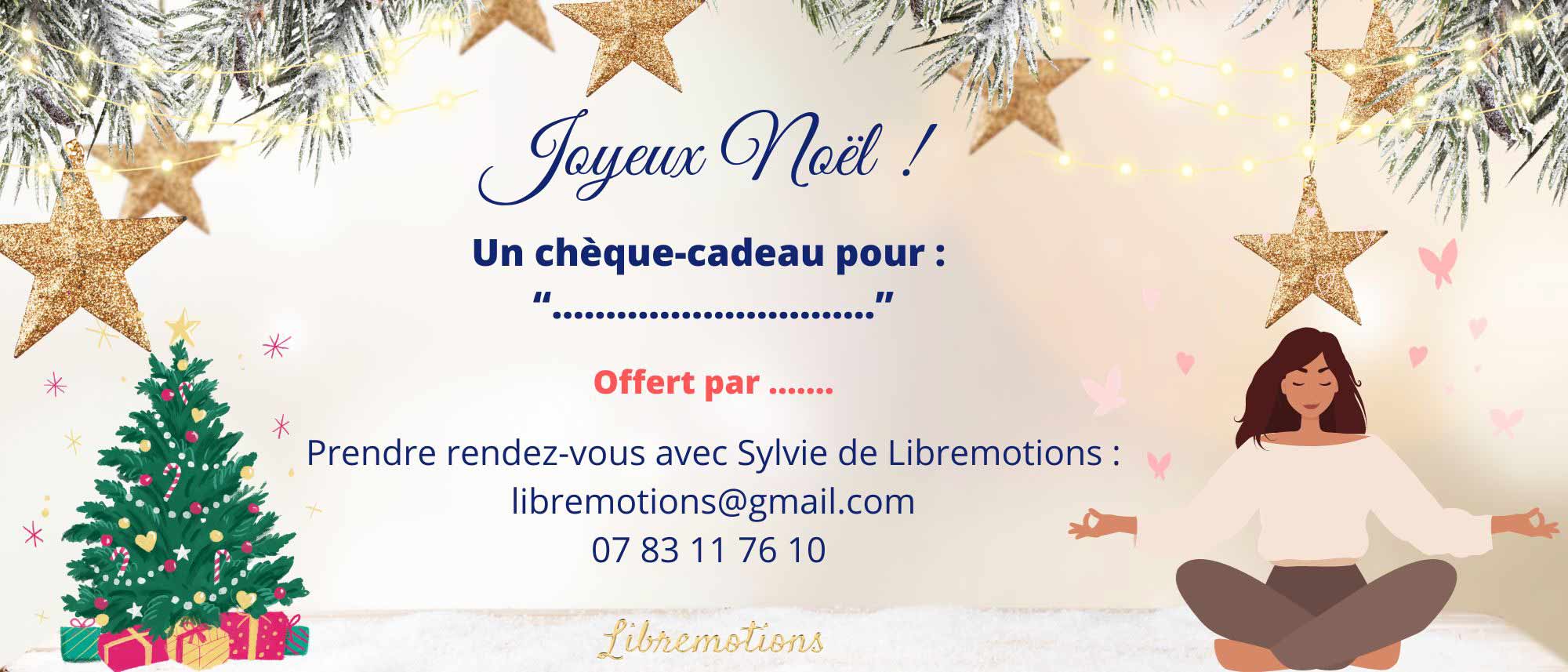 Les chèques cadeaux de Noël